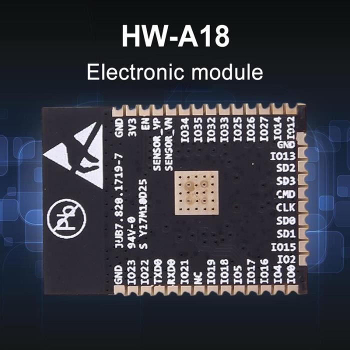 ESP32 M-Type-C 30P-ESP32 NodeMCU-32S 6 000 Broches d'E-S de Conseil ...