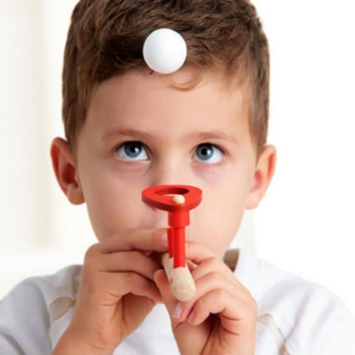ESTINK Jeu de la flûte en bois pour enfant - Jeu de balle flottante ...