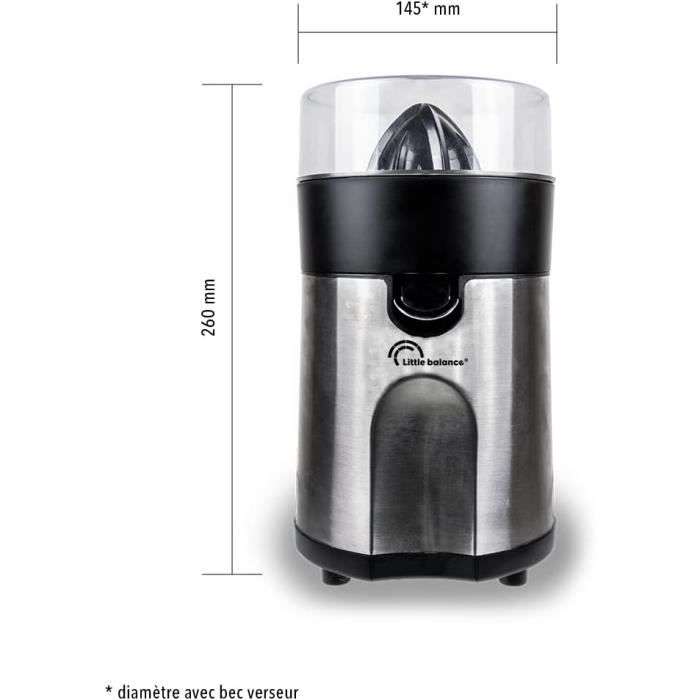 8462 Vitaminox, Presse Agrumes Électrique, Jus De Fruits Rapides, 2 ...