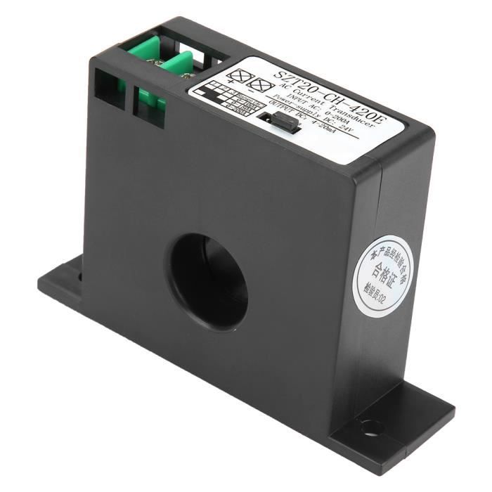 Cikonielf Transducteur de courant AC Current Transmitter, SZT20-CH-420E ...