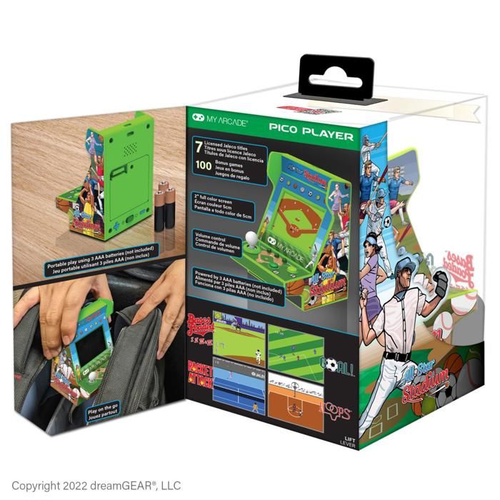 My Arcade - Pico Player All-Star Stadium (107 Games in 1) - Cdiscount ...