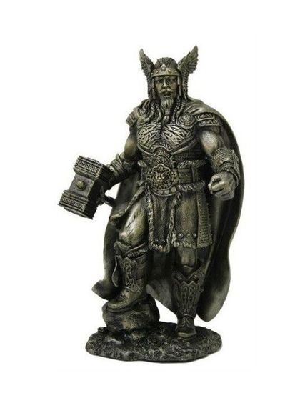THOR FACON BRONZE STATUE SCULPTURE - Cdiscount Maison