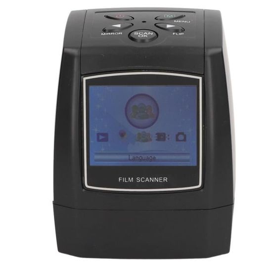 Cikonielf Scanner de négatifs Scanner de diapositives de film Écran ...