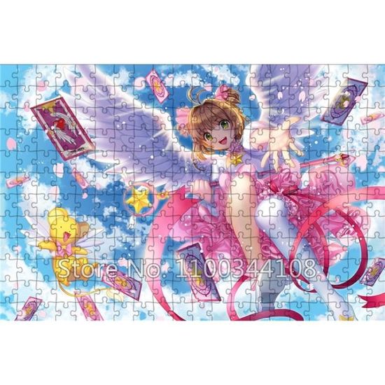 Casse-Tete UZ2QT Cardcaptor Sakura Puzzles dessin animé japonais Anime ...