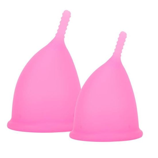 Coupe menstruelle - HILILAND - Silicone Réutilisable - Anti-Fuite ...