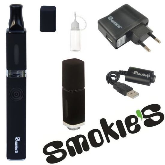 KIT E-CIGARETTE SQUARE (400mAh) (Noir) - Cdiscount Au quotidien