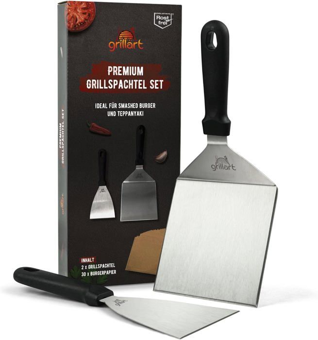 Set de Burgers Smashed ® Set de spatules de barbecue de qualité ...