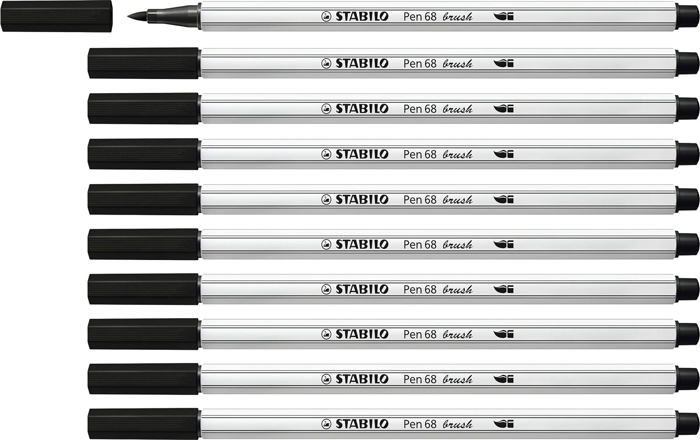 Feutre Pinceau - Pen 68 Brush - Lot X 10 Feutres Dessin À Pointe ...