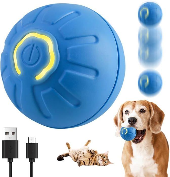 Jouet Électrique Pour Chien, Jouet Interactif Pour Chien, Balle Interactive Pour Chien Avec ...
