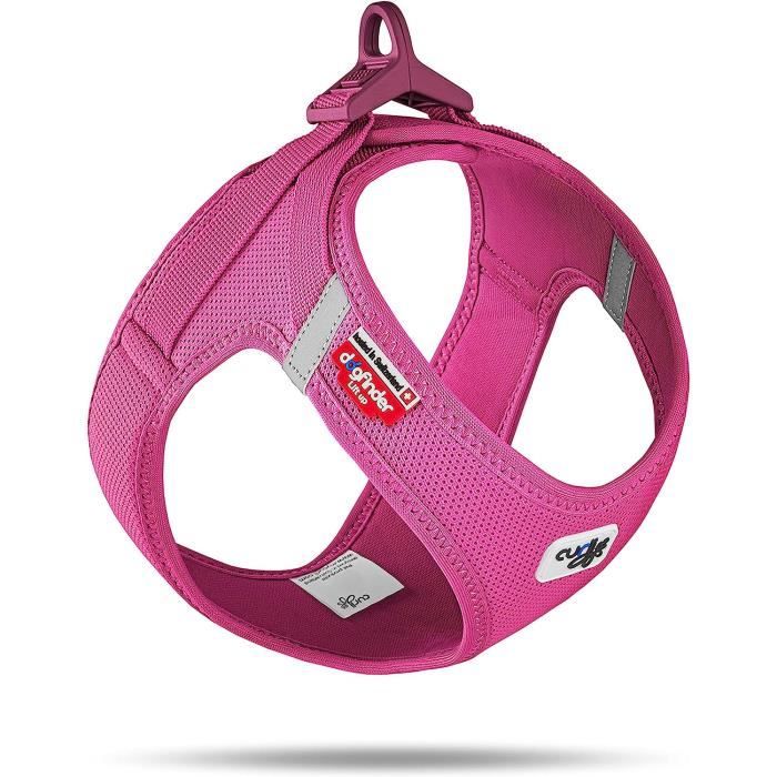 Harnais Veste Pour Chiens - Curli Clasp Air-mesh Fuchsia Xl - Cdiscount