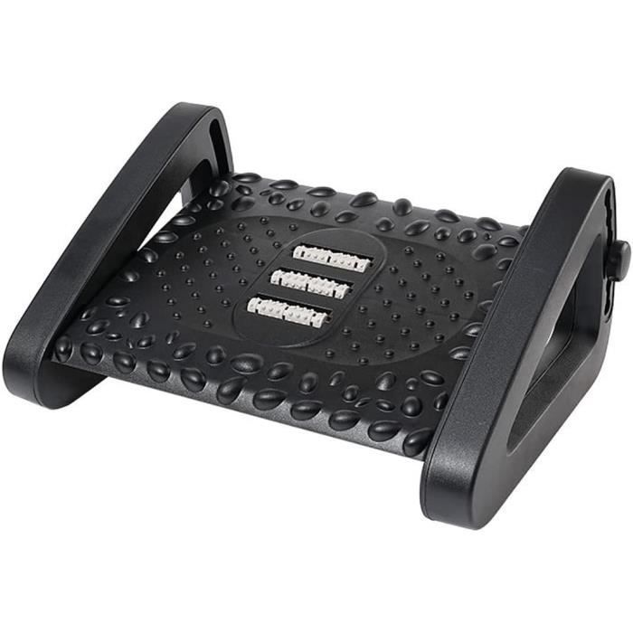 Repose Pieds Réglable Avec Texture De Massage Et Roulette Repose Pieds ...