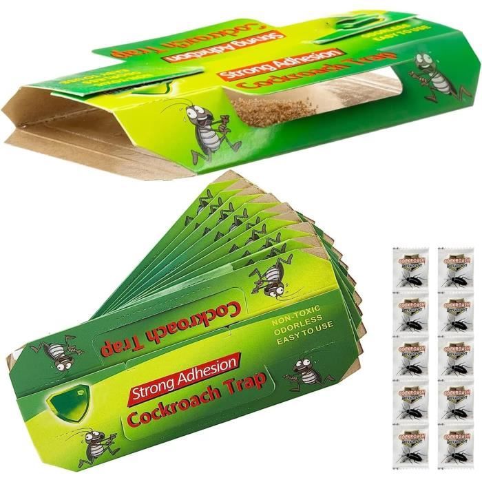 Pièges à Cafards,Produit Anti Cafard Puissant Professionnel, Piege ...