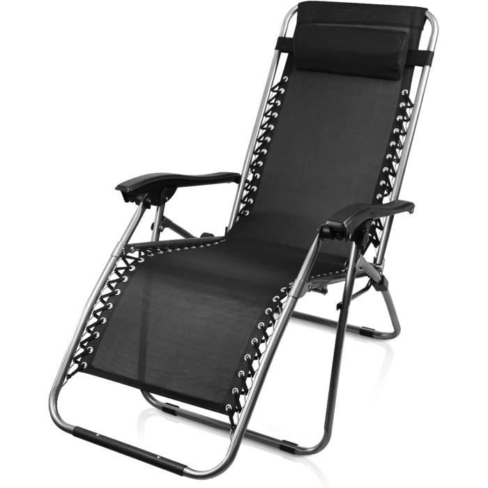 Transat En De Jardin, Chaise Longue Inclinable, 165 X 112 X 65 Cmr ...