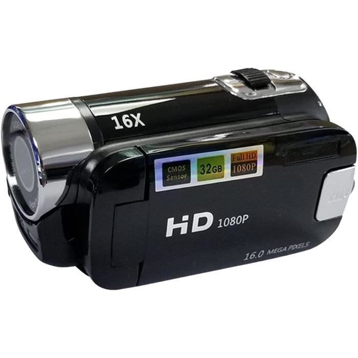 Caméra vidéo Caméscope Enregistreur d'appareil Photo numérique Full HD ...