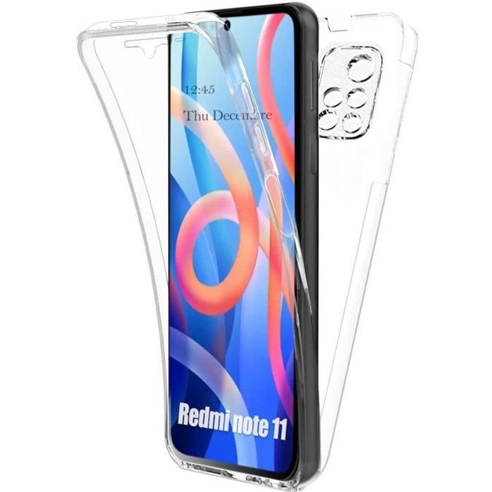 Coque Pour Xiaomi Redmi Note 11 Note 11s Protection Intégrale Avant