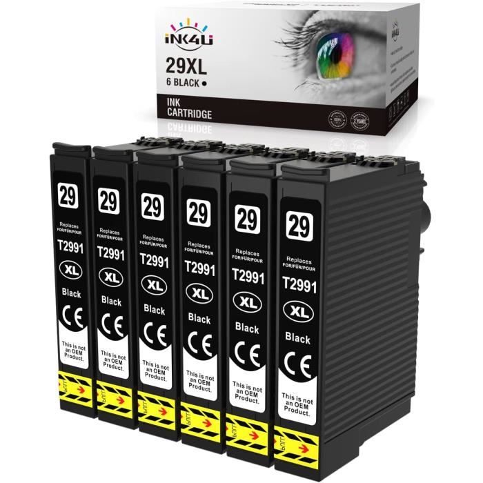 29XL Cartouche d'encre Compatible Remplacement pour Epson 29XL 29 XL ... 29XL Cartouche d'encre Compatible Remplacement pour Epson 29XL 29 XL ...