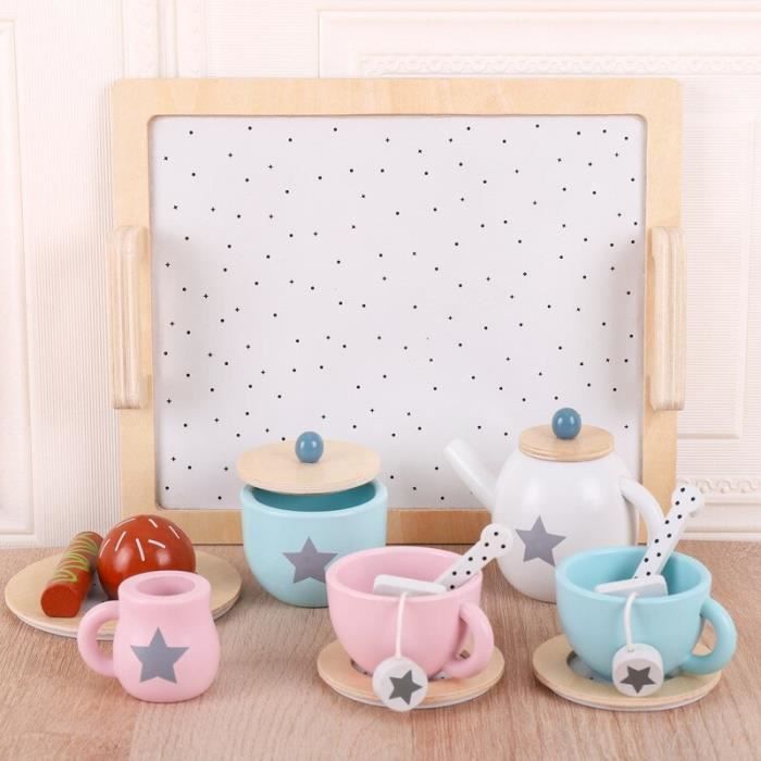 Docteur E8Z3H Children's Simulation Tea Set Girl Kitchen Teapot Play ...