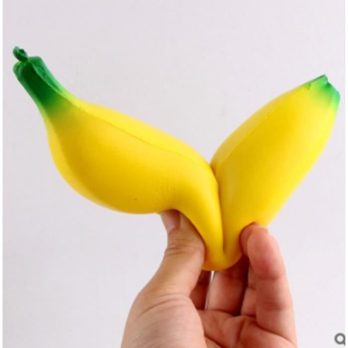 Craze 18cm Simulation Banana Squishy Fidget Toy Slow Rising Squeeze