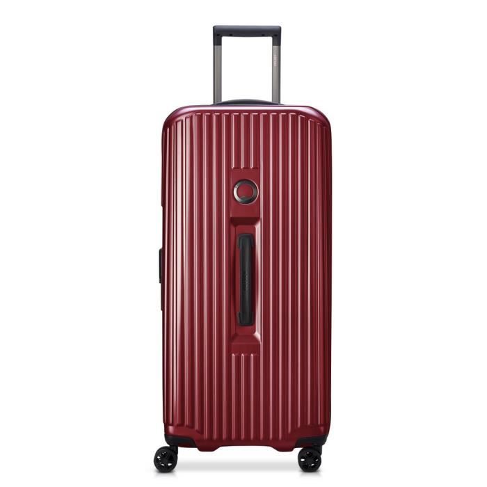 DELSEY - SECURITIME ZIP - Valise trolley rigide - Rouge - taille XL - V ...