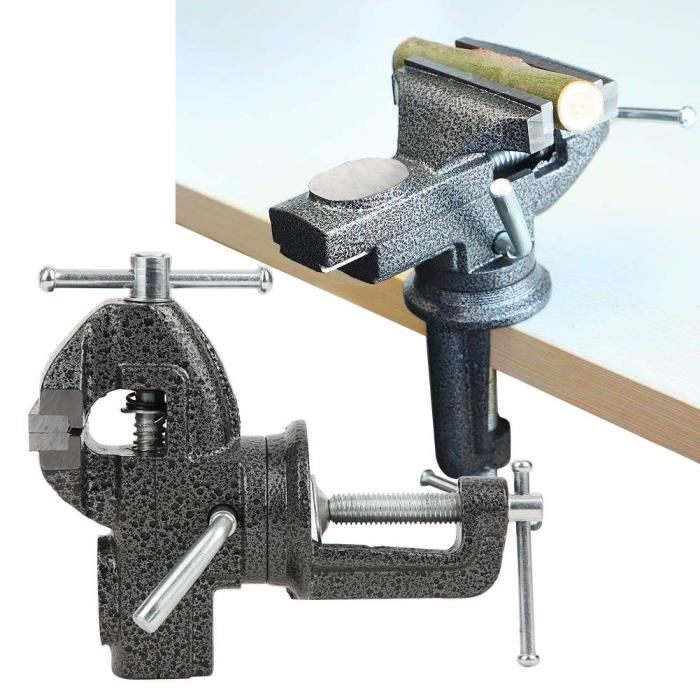 Dilwe Étau de banc Mini étau de table multifonctionnel de type 50 en ...