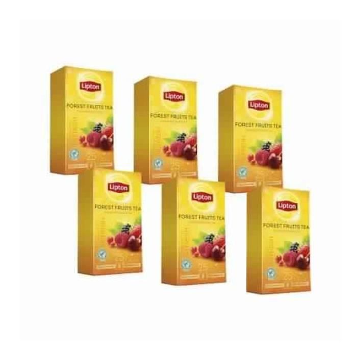 Thé Fruits Rouges Lipton 6X25 sachets fraîcheur - Cdiscount Au quotidien