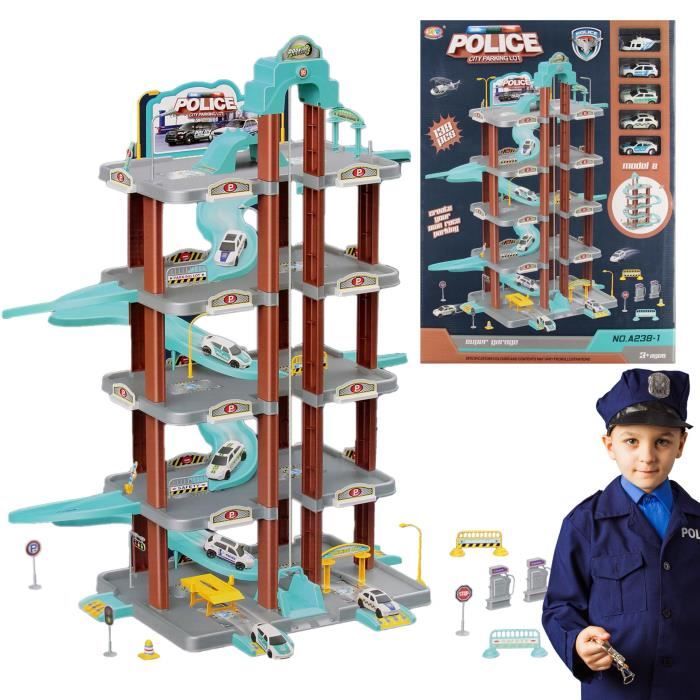 Parking de police - MEGA CREATIVE - avec accessoires - garage à ...