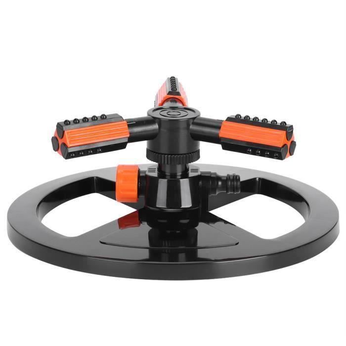 Dream-Arroseur Rotatif Automatique à 3 Bras Réglable 360 Degrés pour ...