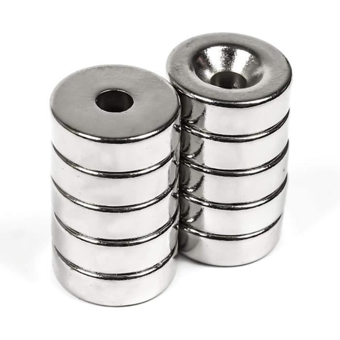 Petit Aimant Rond Ndfeb Néodyme Puissant Aimant Permanent De Terres ...