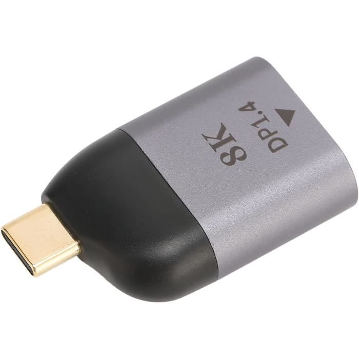 Adaptateur Usb C Vers Displayport Pour Bureau À Domicile, Source Mâle ...