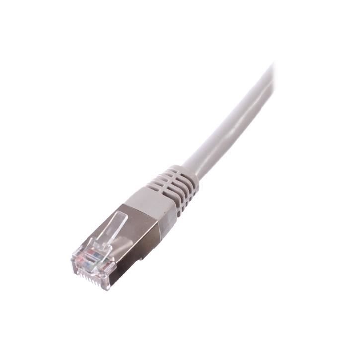 Cordon réseau - UNIFORMATIC - RJ-45/RJ-45 - 30 cm - FTP - CAT 6 ...