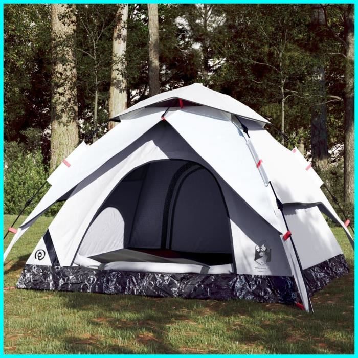 DXBK Tente de camping à dôme 4 personnes libération rapide 4004184 ...
