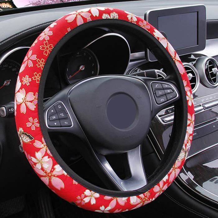 COUVRE-VOLANT,Style 2--Housse de protection pour volant de voiture, en ...