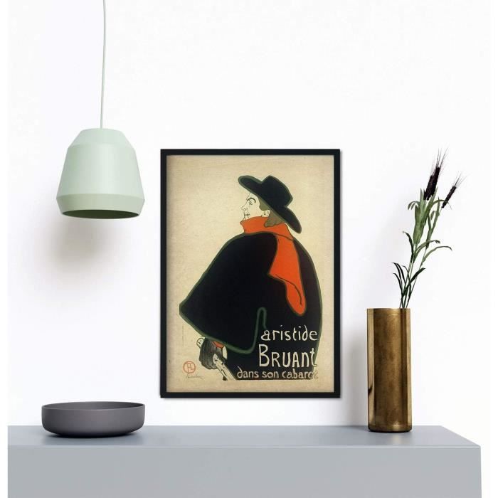 Affiche Ancienne Bruant. Feuilles Pour Décorer Les Intérieurs Avec Des ...
