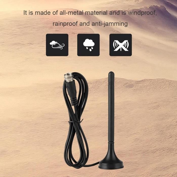 Antenne HD--T,antenne numérique Double Bande UHF-VHF numérique à antenne -T puissante,antenne ...