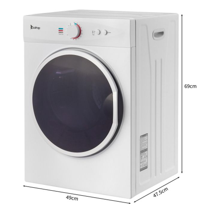 Sèche-linge - Compact 1020 W - pour 3 kg de linge - 49×47.5×69CM ...