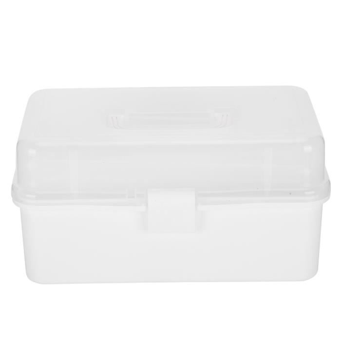 Tbest Boîte de médecine d'urgence Boîte Rangement de Médicaments d ...