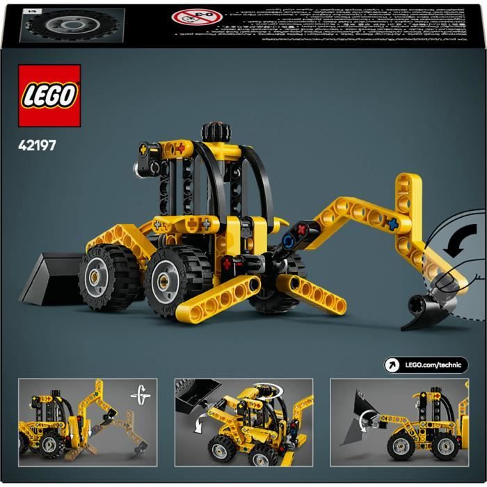 LEGO Technic 42197 Le tractopelle - Jeu de construction et cadeau pour ...
