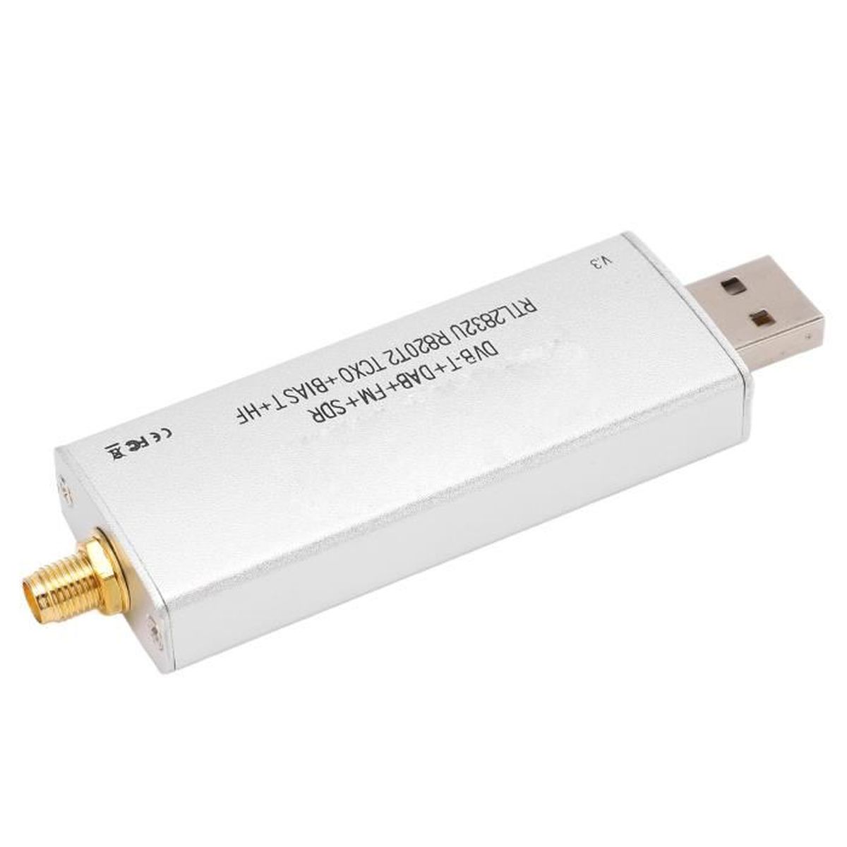 Récepteur radio SDR Récepteur SDR, Rtl-Sdr V3 Version de Mise à Niveau ...