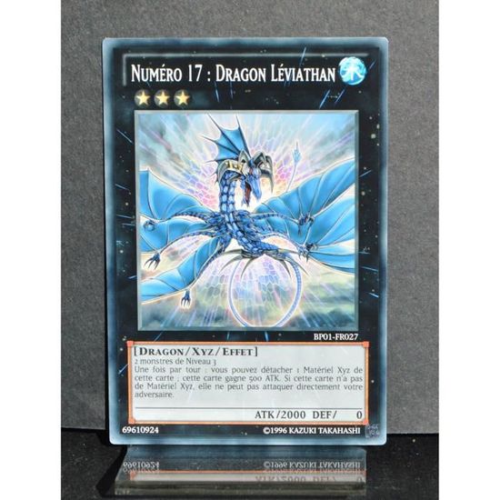 Carte YU-GI-OH BP01-FR027 Numéro 17 : Dragon Léviathan Rare NEUF FR - Cdiscount Jeux - Jouets