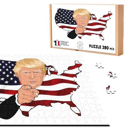 Puzzle Classique - FABULOUS - Donald Trump Uncle Sam Caricature - 280 ...