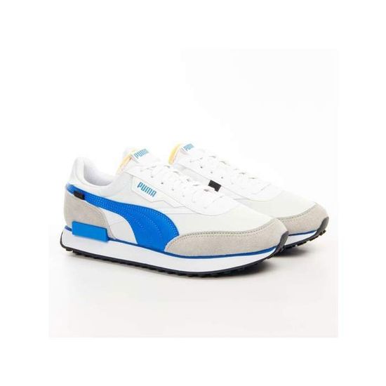 Basket - Puma - Homme - Future rider play on - Blanc - Synthétique ...