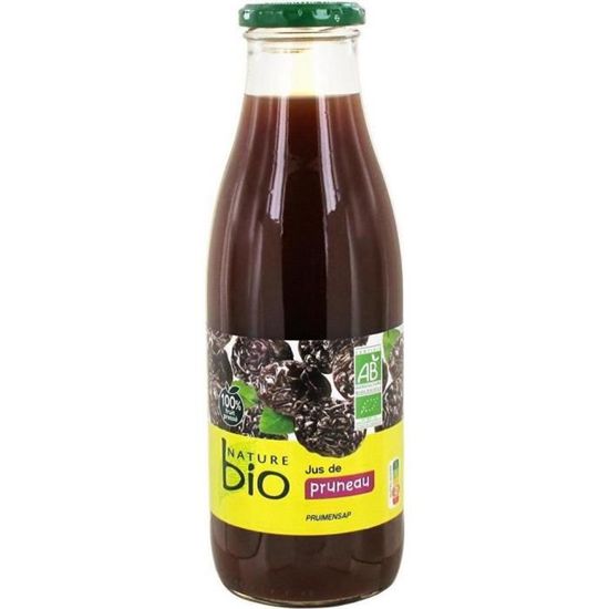 Nature Bio Jus de pruneaux BIO 75 cl - Cdiscount Au quotidien