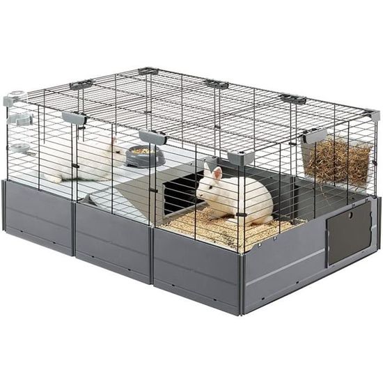 Ferplast Cage Modulable pour Lapins et Cochons d'Inde MULTIPLA, Cage ...