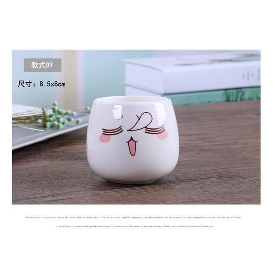 POT DE FLEUR,Disdain--Pots de plantes succulentes en céramique, style ...