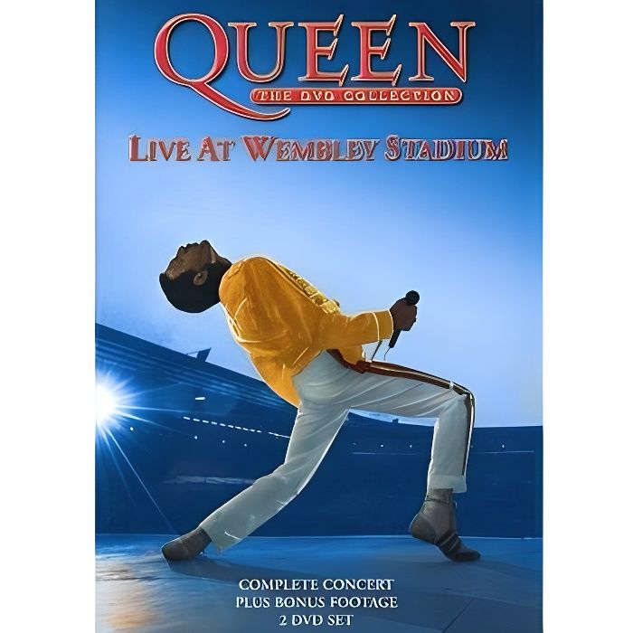 QUEEN : Live at Wembley Stadium, 2 DVD - Cdiscount DVD