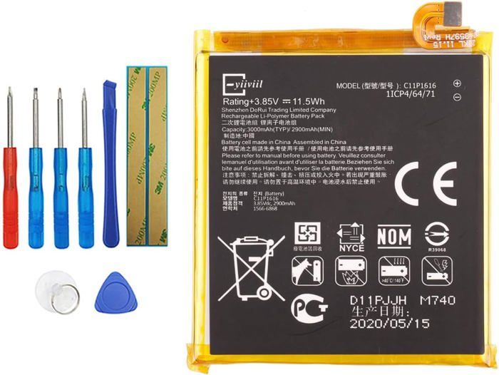 C11P1616 Batterie de rechange pour Asus ZenFone V V520KL A006 Series ...