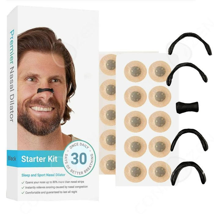 Kit de confort voyage 60PCS patch nasal magnétique anti-ronflement ...