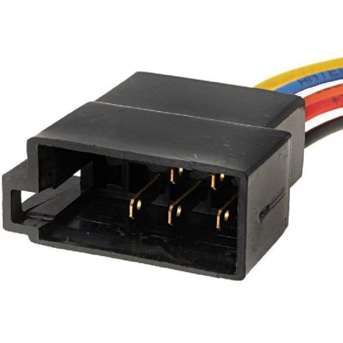 Fiche Autoradio ISO 5PIN femelle fils nus - Cdiscount Auto Fiche Autoradio ISO 5PIN femelle fils nus - Cdiscount Auto