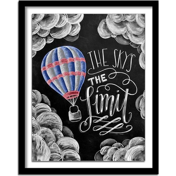 Carte De Texte Diamond Painting Kit Pour Adulte, Diy 5D Strass Kit ...