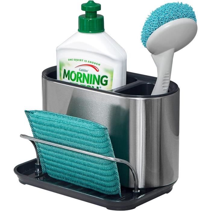 Rangement Évier, Porte Eponge Evier Cuisine En Acier Inoxydable ...